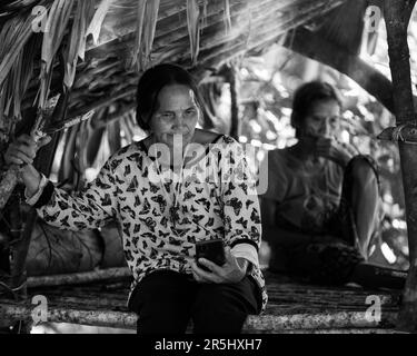 Penan People at Baram District Stock Photo - Alamy