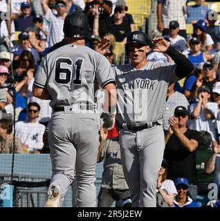 Los Angeles Dodgers pitcher Anthony Banda (43) throws during a MLB game ...