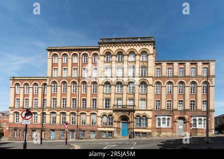 The listed Coops Factory building, in Wigan, Greater Manchester ...