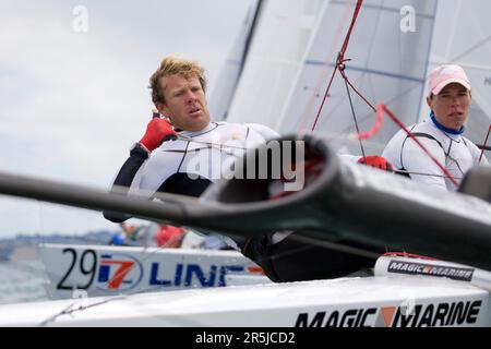 Belgium's Carolijn Brouwer and Sebastien Godefroid competing at the ...