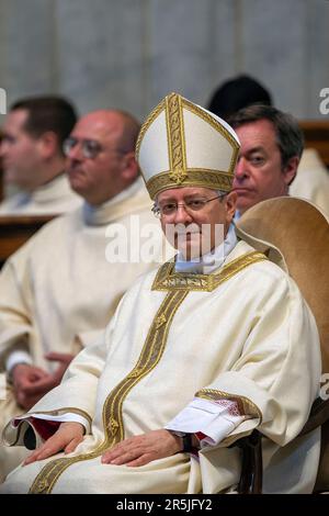 Italy, Rome, Vatican, 2023/6/03. Pope Francis attends the episcopal ...