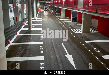Underground VIP parking at Civitas Metropolitano arena - the official ...