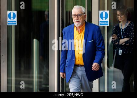 Succession actor Brian Cox at BBC Broadcasting House as a guest for ...