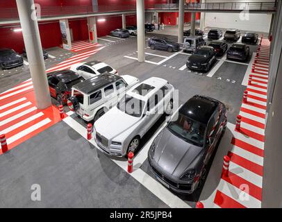 Underground VIP parking at Civitas Metropolitano arena - the official ...