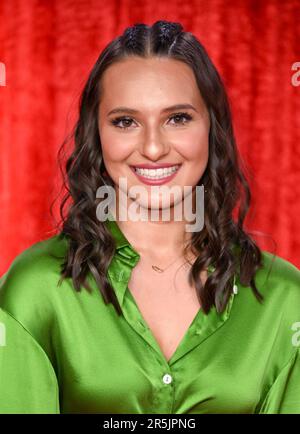 Manchester. UK. Ellie Henry at the British Soap Awards 2023. The Lowry ...