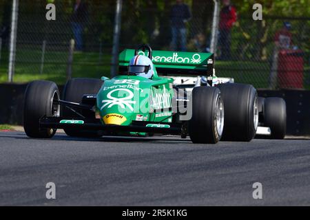Jamie Constable, Tyrrell 011B, Masters Racing Legends, two races of ...