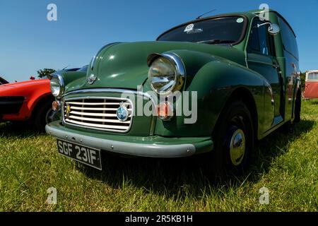 Morris LCV Van. Classic car meet at Hanley Farm, Chepstow Stock Photo ...