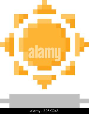 Isolated pixelated diamond icon Stock Vector Image & Art - Alamy