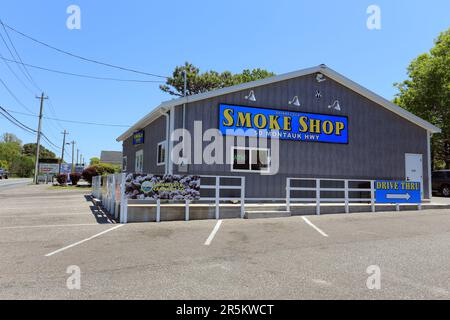 Native American smoke shop Long Island New York Stock Photo - Alamy