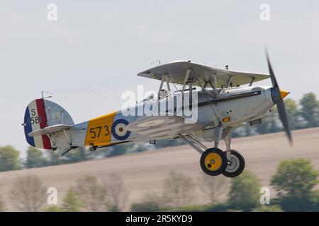 A Hawker Nimrod biplane fighter of the RAF Stock Photo - Alamy