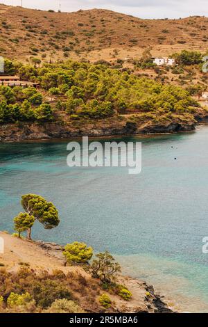 Landscape of Cap de Creus, National Park on the Costa Brava, Spain ...