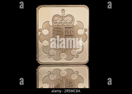 Royal Mint proof medal taken from the 2023 annual commemorative coin ...