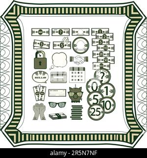 Calendar with Credit Card icon symbols. due date notification, business ...