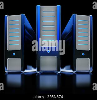 high resolution 3D rendering of a cloud computing concept Stock Photo ...