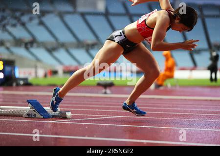 Osaka, Japan. 2nd June, 2023. Momone Ueda Athletics : The 107th Japan ...