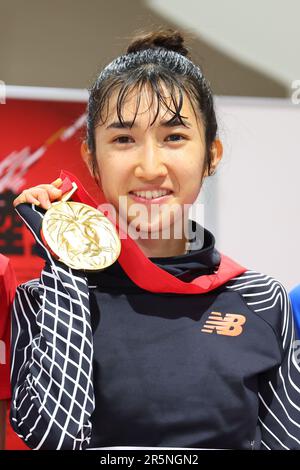 Osaka, Japan. 2nd June, 2023. Momone Ueda Athletics : The 107th Japan ...