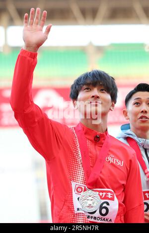 Osaka Men's Long Jump at Yanmar Stadium Nagai, Osaka, Japan. 20th May ...