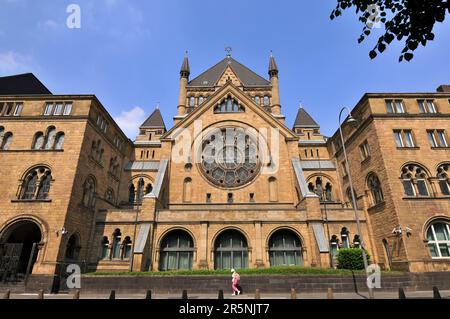 Synagogue, Roonstrasse, Cologne, North Rhine-Westphalia, Germany / Köln ...