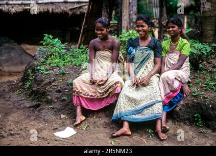 A group of Betta kurumba tribal people posing for the camera at ...