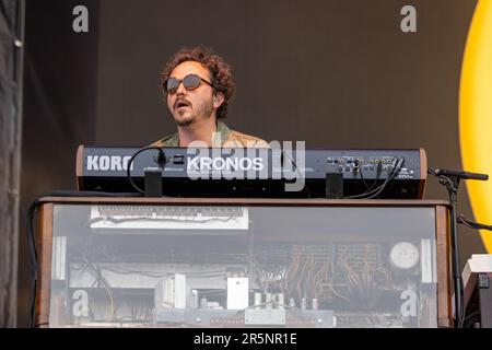 Mark Shusterman and Nathaniel Rateliff of Nathaniel Rateliff and The ...