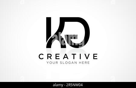 Initial Letter KG Logo Template Vector Design Stock Vector Image & Art ...