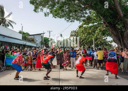 Thursday Island, Australia. 02nd June, 2023. Iama Island Dance Team ...