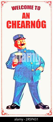 A classic vintage advert for Irish Guinness Stock Photo - Alamy