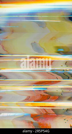 color artifacts glitch art background static noise Stock Photo - Alamy