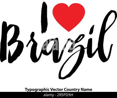 Country Name In Elegant Bold Typography Text Lettering Vector Art ...