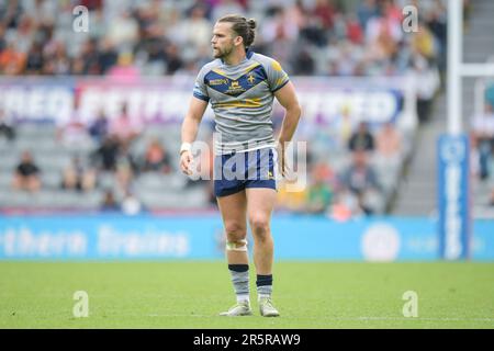 Newcastle, England - 4th June 2023 - Wakefield Trinity's Sam Eseh ...