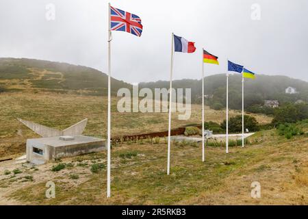 France, Seine-Maritime, Saint-Jouin-Bruneval, Bruneval Memorial ...