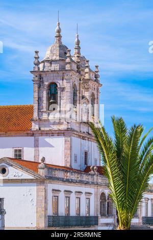 Portugal, Central region, Nazaré, Sitio district, azulejo evoking the ...