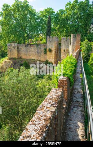 Portugal, Tomar, former seat of the Order of the Knights Templar, the ...