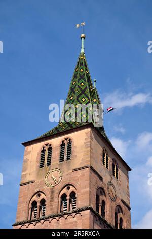 France, Haut Rhin, Turckheim, Sainte Anne church, Pieta dated 16th ...