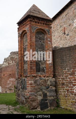 Build around 1250 the water castle Gerswalde in Uckermark county in ...