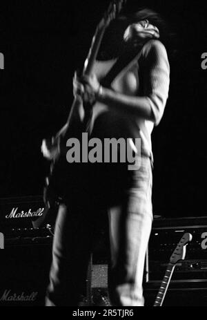 Ruthie Morris of US band Magnapop playing live at Cardiff University on ...