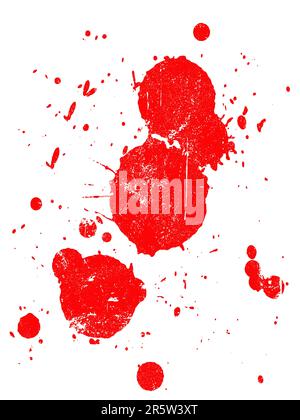Grunge Splat - Background is transparent so they can be overlayed on ...