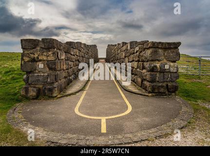 Coldstones Cut structure leads to viewing platform over the quarry in ...