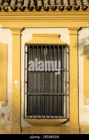 Spanish colonial style window, Carora, Lara State, Venezuela Stock ...
