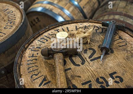 whiskey barrel bung puller Stock Photo - Alamy