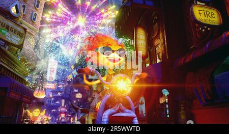 ELEMENTAL, Ember (voice: Leah Lewis), 2023. © Walt Disney Studios ...