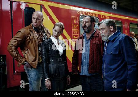 THE MACHINE, from left: Iva Babic, Bert Kreischer, Mark Hamill, 2023 ...