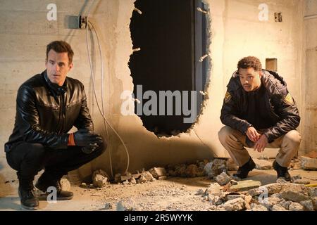 CARROT CAKE MURDER: A HANNAH SWENSEN MYSTERIES, from left: Danny ...