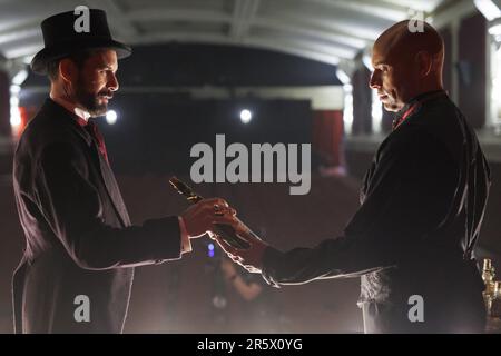 SLASHER, (aka SLASHER: RIPPER), from left: Mercedes Morris, Thom ...