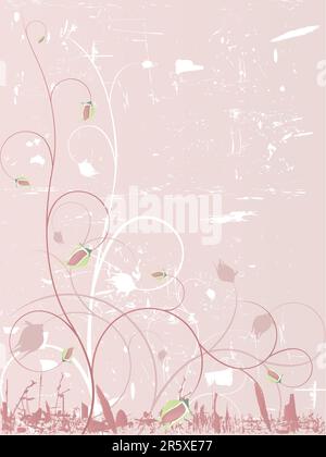 Floral background. More backgrounds in my portfolio Stock Vector Image ...