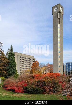 Vancouver ubc clock Stock Photo - Alamy