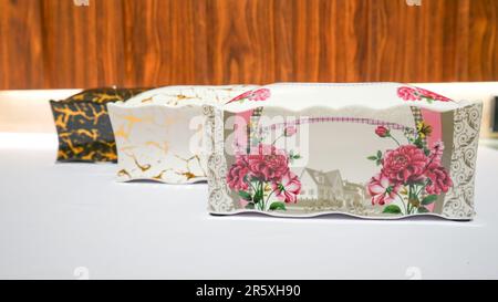 These ceramic tissue holders come in a variety of beautiful patterns to ...