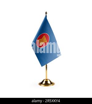 Small national flag of the ASEAN on a white background Stock Photo - Alamy