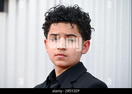 Dean Scott Vasquez attends the premiere of "Transformers: Rise of the ...