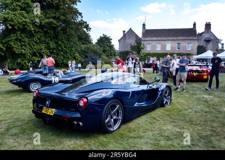 Open day at Middlewick House gardens Corsham Wiltshire UK Stock Photo ...